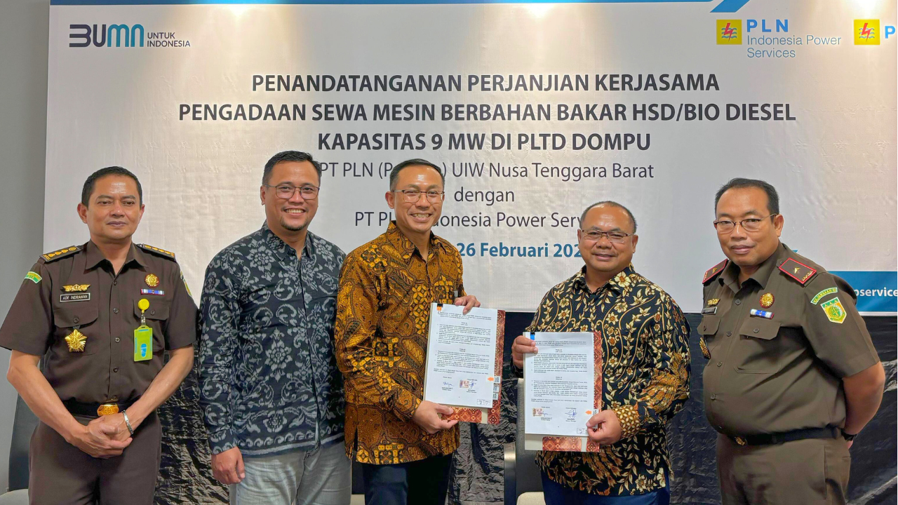 Kolaborasi PLN IP Services dan PT PLN (Persero) UIW NTB Perkuat Pasokan ...